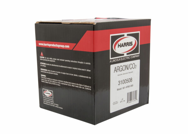 Model 801-Ar60-580 Single-Stage Flowgauge Regulator