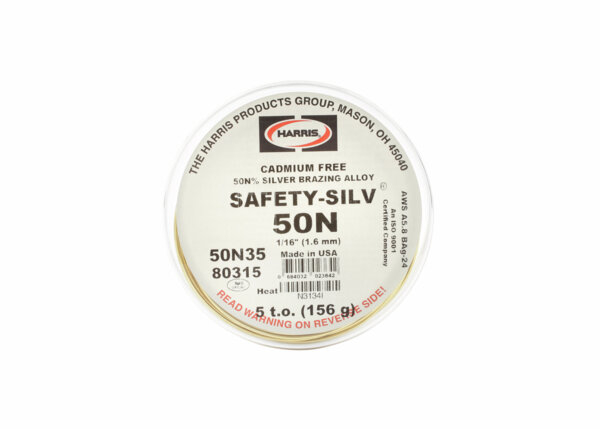 Safety-Silv 50N High Silver Brazing Alloy