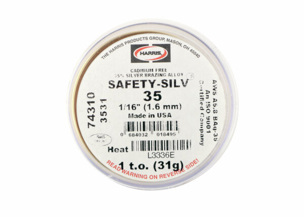 Safety-Silv® 35 High Silver Brazing Alloy