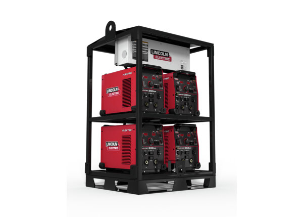 Flextec® 350XP (Tweco®) 4-Pack Rack