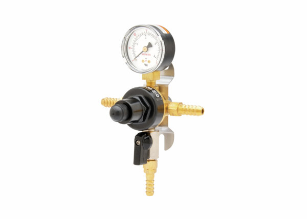 CB2 Beverage Regulator Secondary, Beer, 60 PSI, 3/8 Barb, 5/16 Barb, 1 ...