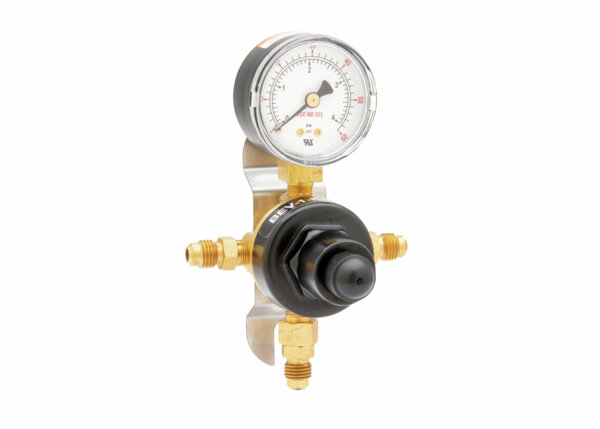 CB2 Beverage Regulator Secondary, Soda, 60 PSI, 1/4 SAE, 1/4 SAE, 1 ...