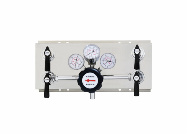 HPI120P High purity two-stage manual switchover supply panel