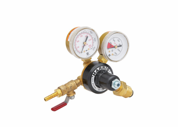 Model 201-100P-580i-A-G N2 Brass Beverage Regulator
