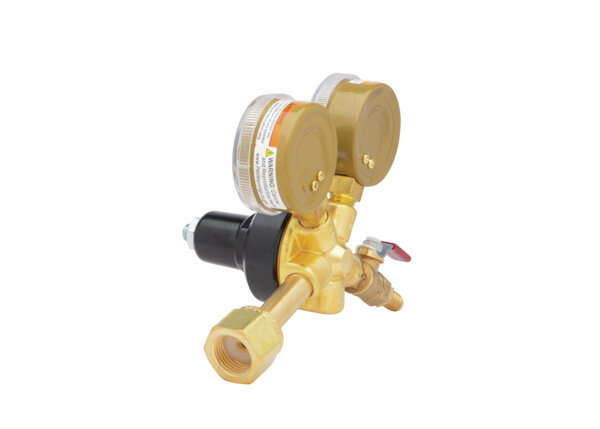 Model 201-100P-320i-G CO2 Brass Beverage Regulator