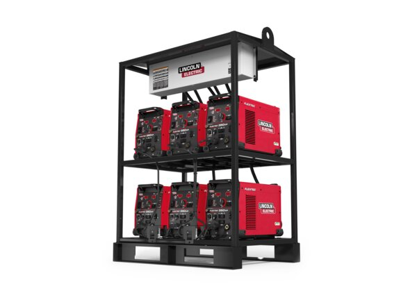 Flextec® 350XP (Tweco®) 6-Pack Rack