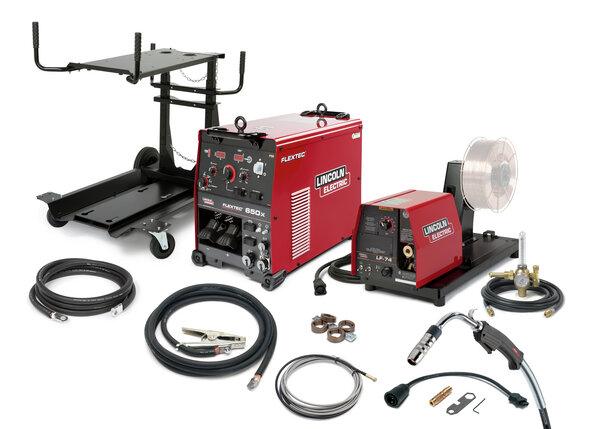Flextec® 650X Multi-Process Welder w/ CrossLinc™ / LF-74 Ready-Pak®