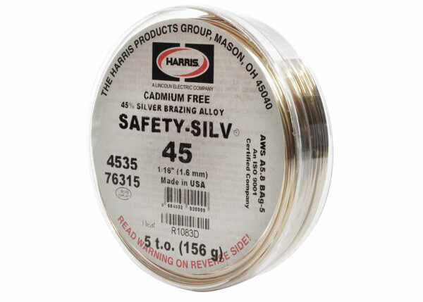 Safety-Silv® 45 Silver Brazing Alloy