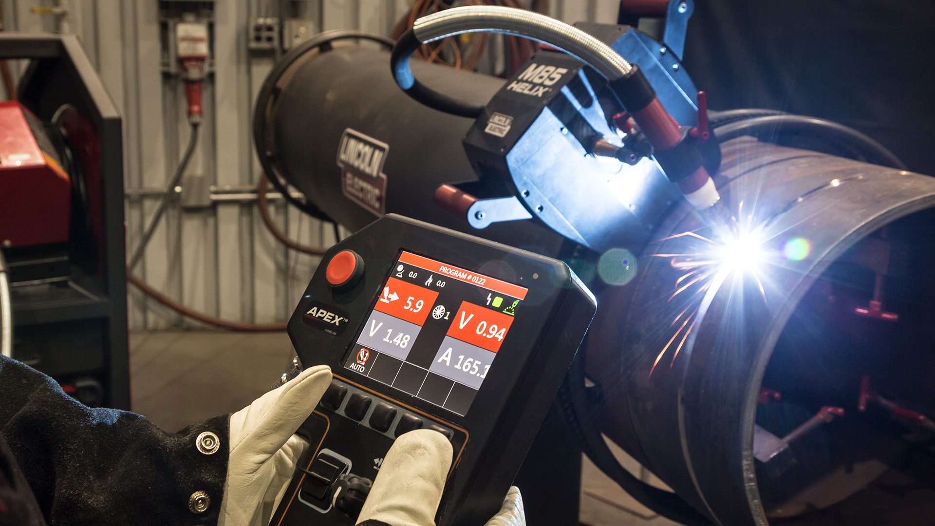 Process Pipe Mechanized by Lincoln Electric