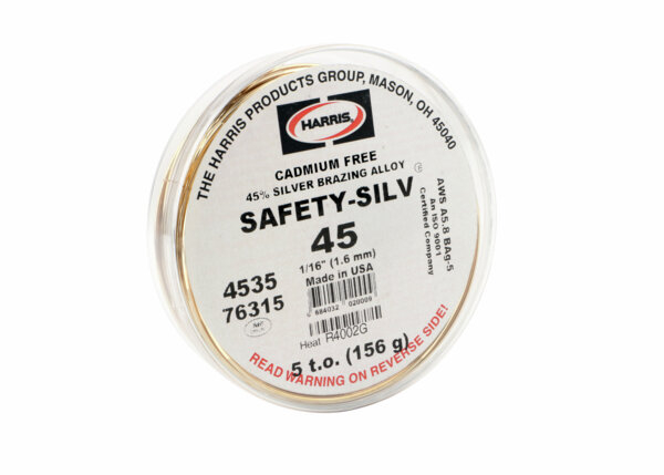 Safety-Silv® 45 Silver Brazing Alloy
