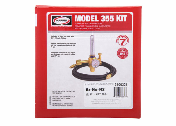Model 355-2Ar/He-58010 Flowmeter Regulator Shielding Gas Kit