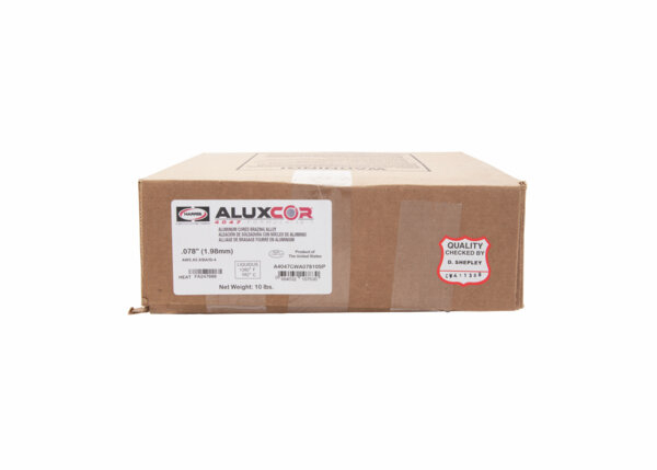 ALUXCOR® 4047 F15.1 Flux-Cored Aluminum Brazing Alloy ALUXCOR® 4047 F15.1 Flux-Cored Aluminum Brazing Alloy