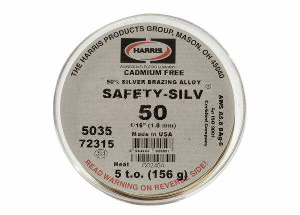 Safety-Silv® 50 Silver Brazing Alloy