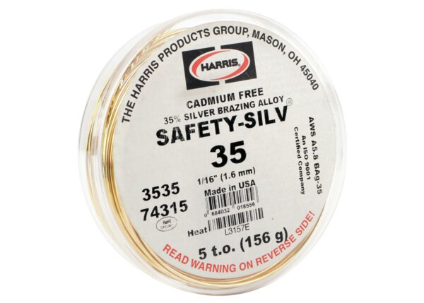 Safety-Silv® 35 Silver Brazing Alloy