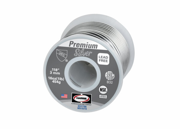 Premium Silver Lead-Free Solid Wire Solder