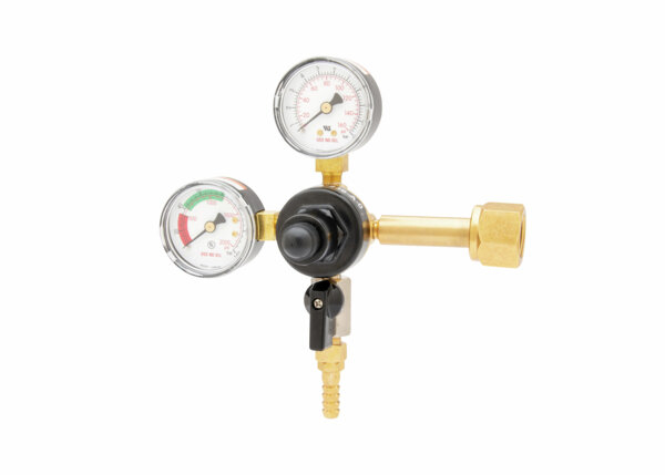 CB1 Beverage Regulator Primary, Beer, 160 PSI, CGA 320, 5/16 Barb