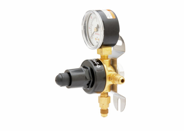 CB2 Beverage Regulator Secondary, Soda, 60 PSI, 1/4 SAE, 1/4 SAE, 1 ...