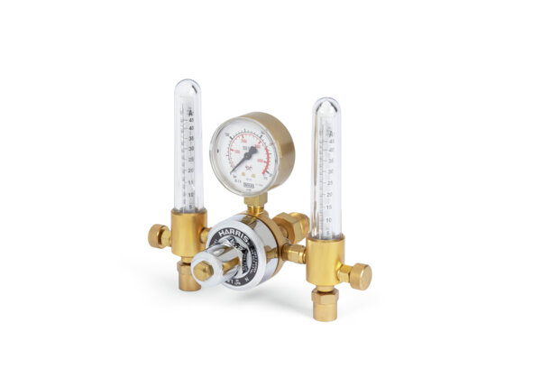 Model 356-Ar/He-580 Dual Flowmeter Regulator