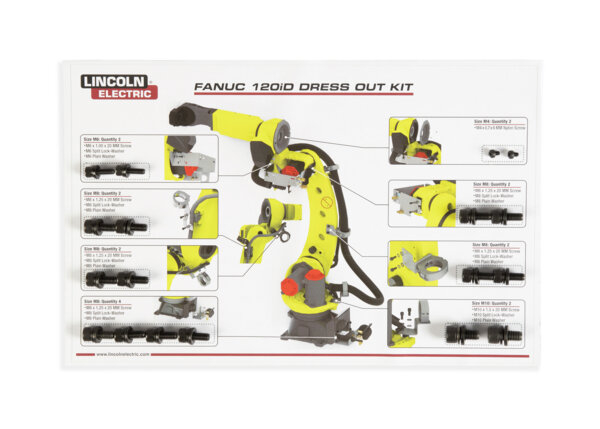 FANUC 100iD Hose-Pack Dress Out Kit