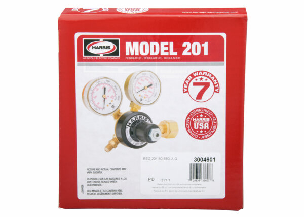 Model 201-60-580i-A-G N2 Brass Beverage Regulator