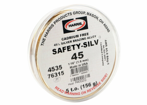 Safety-Silv® 45 Silver Brazing Alloy