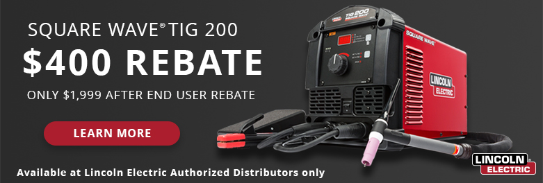 Square Wave® TIG 200 TIG Welder – Cee Kay Supply