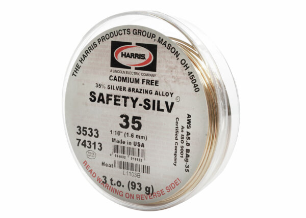 Safety-Silv® 35 Silver Brazing Alloy