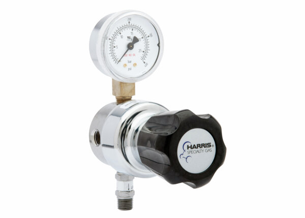 Model HP703 high-purity chrome-plated brass regulator