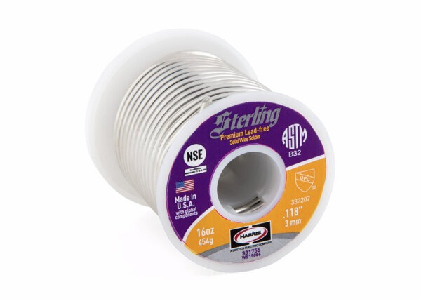 Sterling® Lead-Free Solid Wire Solder