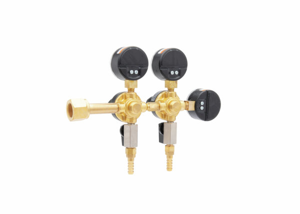 CB1 Beverage Regulator Primary, Beer, 60 PSI, CGA 320, 5/16 Barb, 2 ...