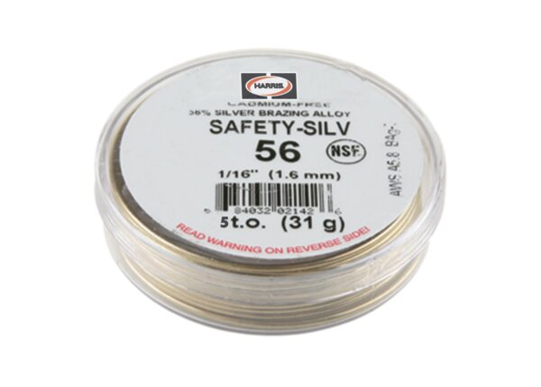 Safety-Silv® 56 Silver Brazing Alloy