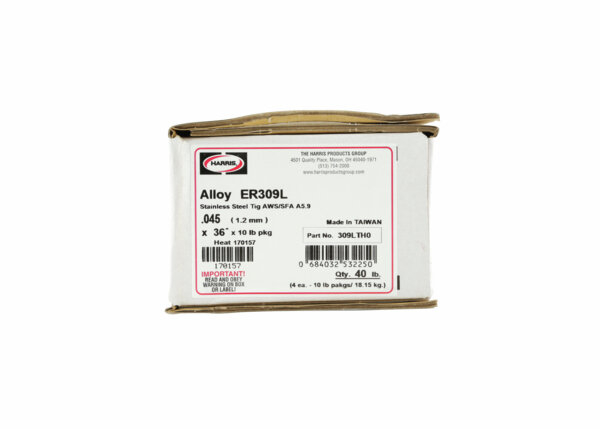 309L Stainless Steel TIG (GTAW) Welding Alloy