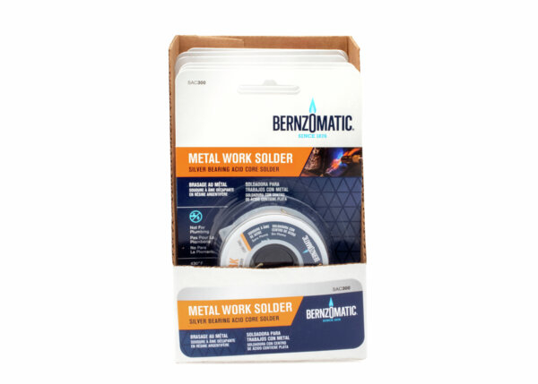 Silver Bearing Lead-Free Acid Core Solder