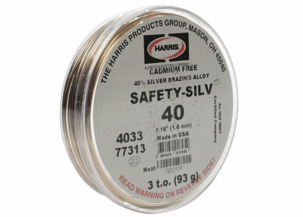 Safety-Silv® 40 High Silver Brazing Alloy