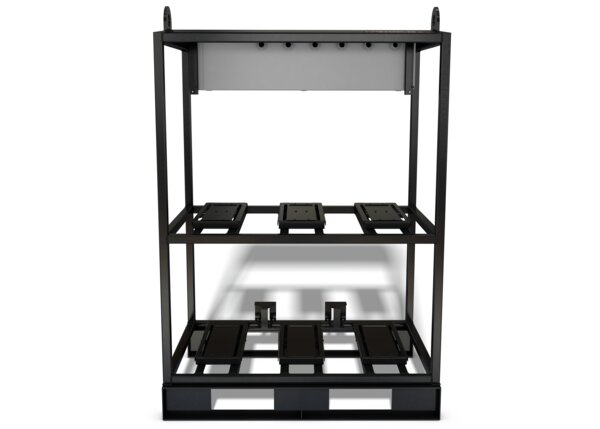 Flextec 350X Empty 6-pack rack