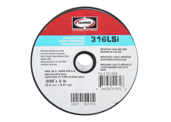 316LSi Stainless Steel MIG (GMAW) Welding Alloy