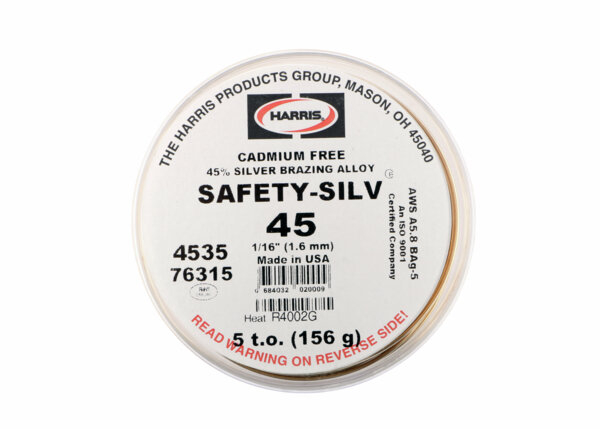 Safety-Silv® 45 Silver Brazing Alloy