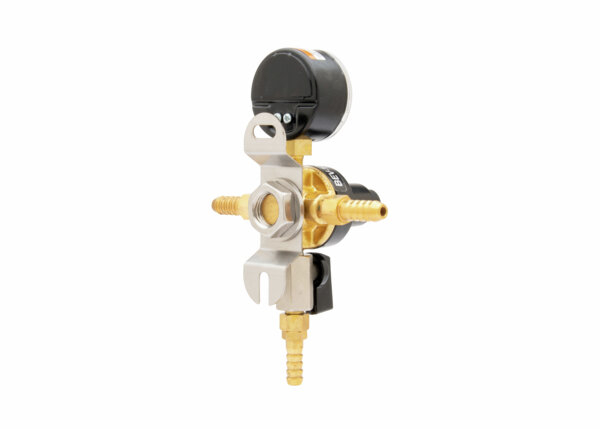 CB2 Beverage Regulator Secondary, Beer, 60 PSI, 3/8 Barb, 5/16 Barb, 1 ...