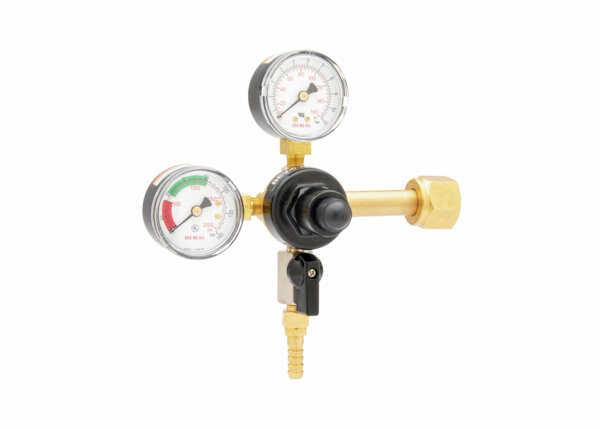 CB1 Beverage Regulator Primary, Beer, 160 PSI, CGA 320, 5/16 Barb