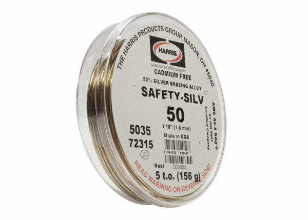 Safety-Silv® 50 Silver Brazing Alloy