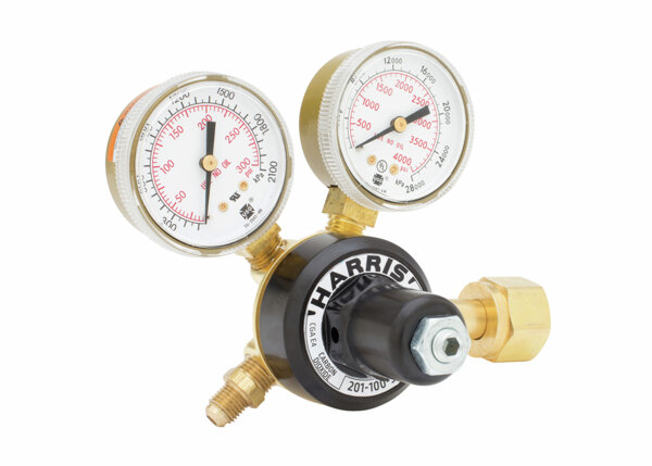 Model 201-100P-320i CO2 Brass Beverage Regulator