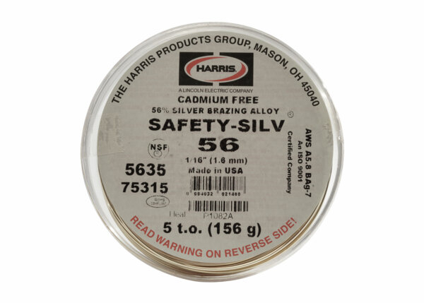 Safety-Silv® 56 Silver Brazing Alloy