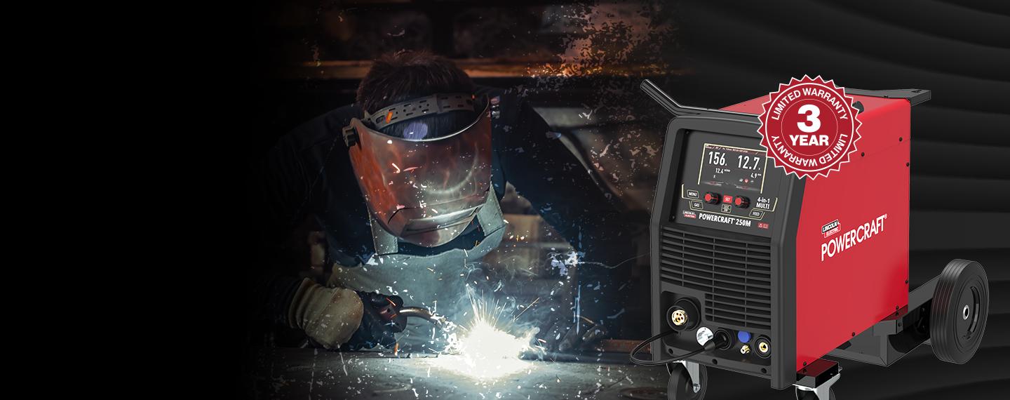 Powercraft 250M 4-in-1 Multi-Purpose Welder | Lincoln Electric