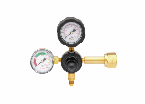 CB1 Beverage Regulator Primary, Soda, 160 PSI, CGA 320, 1/4 SAE