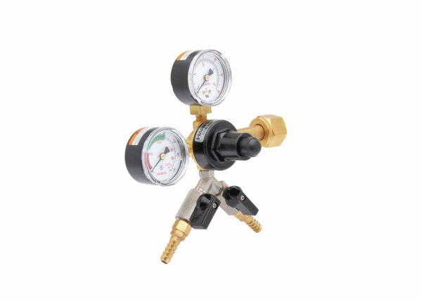 CB1 Beverage Regulator Primary, Beer, 60 PSI, CGA 320, 5/16 Barb Twin