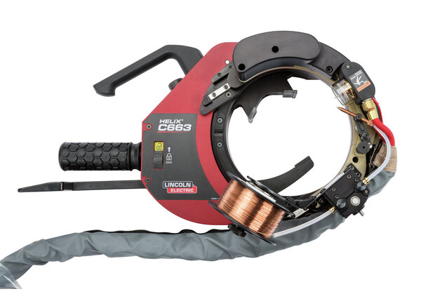 HELIX® C663 Orbital Weld Head w/ Onboard Feeder