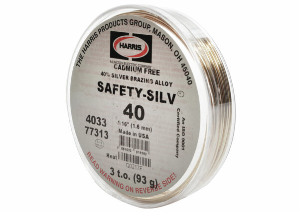 Safety-Silv® 40 Silver Brazing Alloy