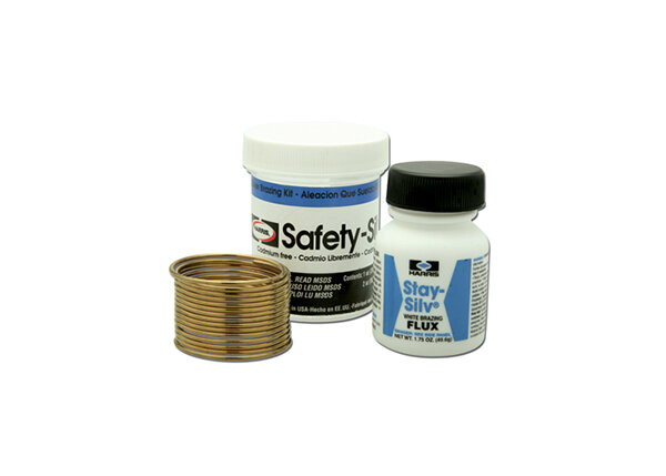 Safety-Silv® 45FC Flux-Coated Silver Brazing Alloy