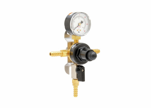 CB2 Beverage Regulator Secondary, Beer, 60 PSI, 3/8 Barb, 5/16 Barb, 1 ...