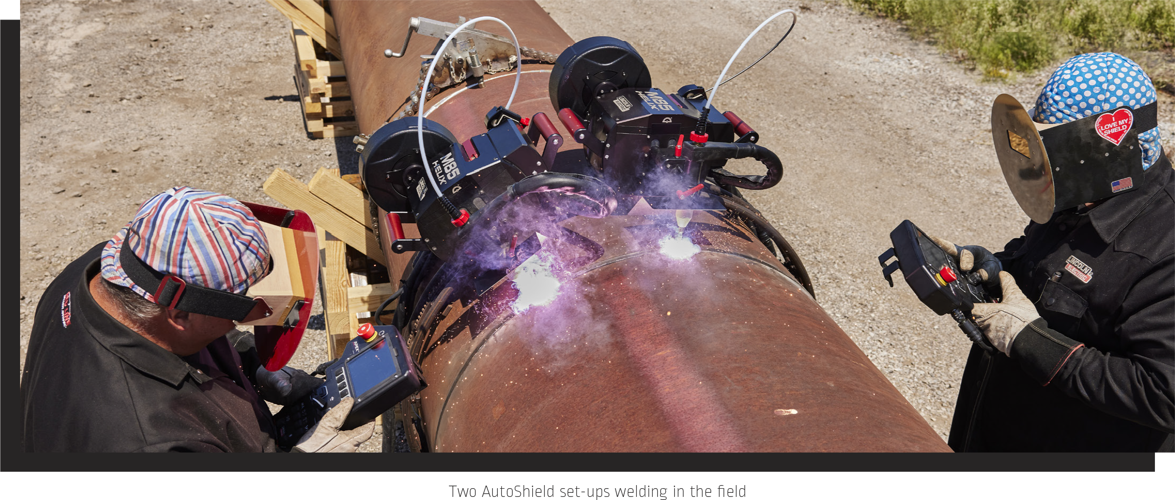 The Mechanized Pipeliner AutoShield Solution from Lincoln Electric